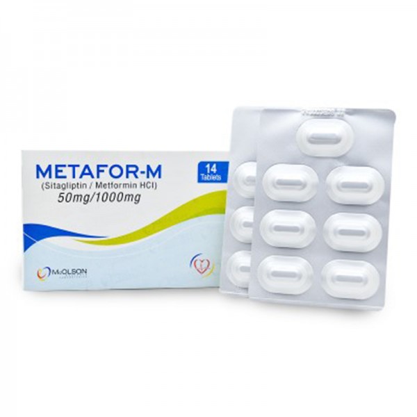 Metafor-M 50/1000mg Tablets – Mcolson