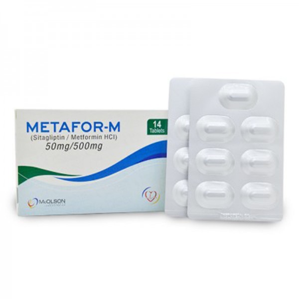 Metafor-M 50/500mg Tablets – Mcolson